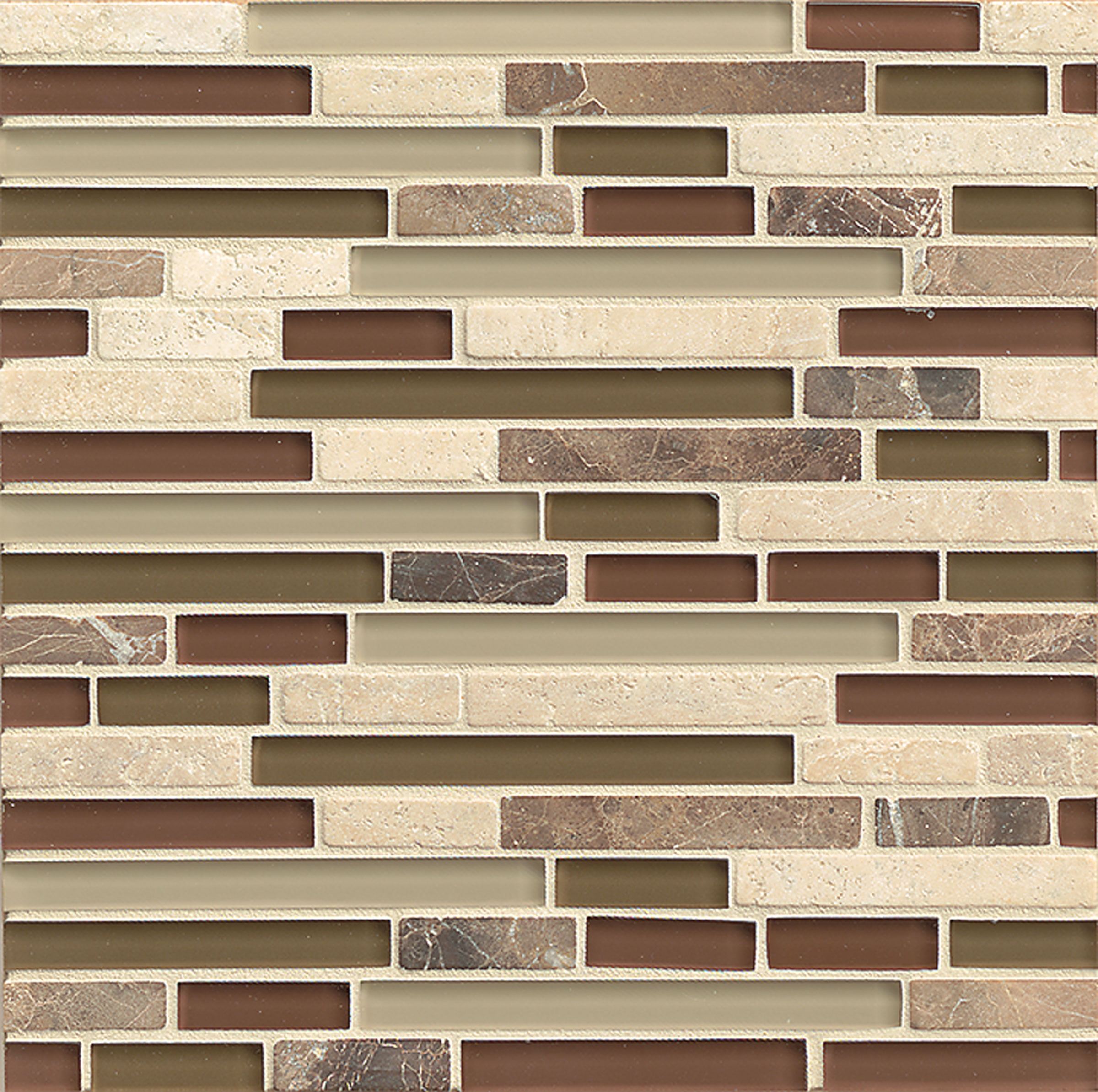 Bedrosians Eclipse Wall Glass Mosaic Backsplash Tiles, 12" x 12 ...