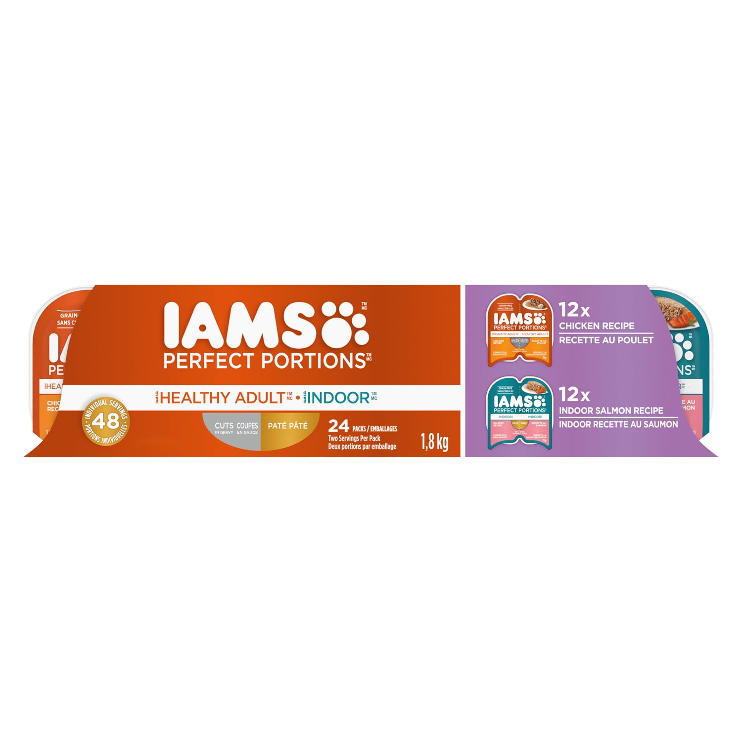 Click here for Iams Perfect Portions Grain Free Chicken Cuts In G... prices