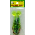Creme Lure 3 Inch Soft Body Swimbait Fire Tiger Paddle Tail Fishing ...
