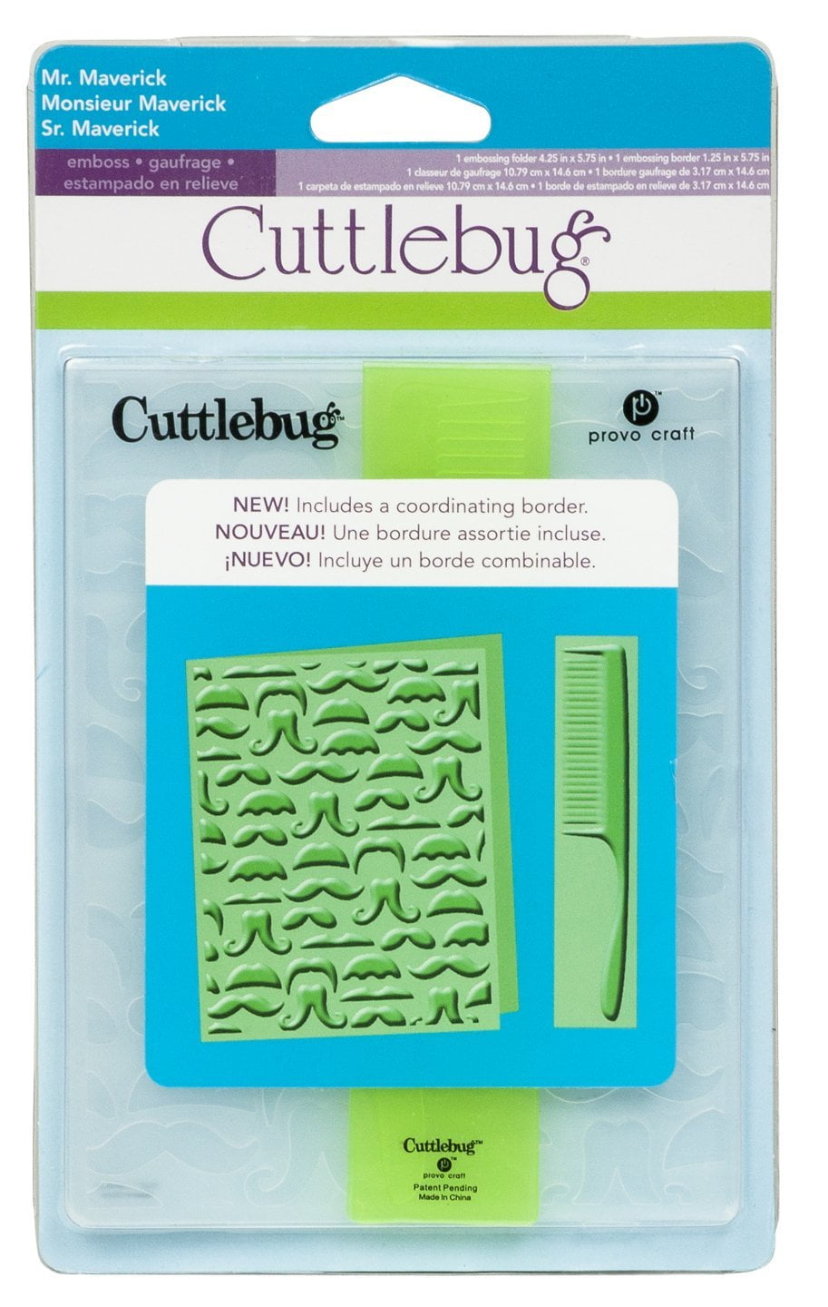 Craft Supplies & Tools 4pc Birthday Cuttlebug Embossing Folder Paper ...