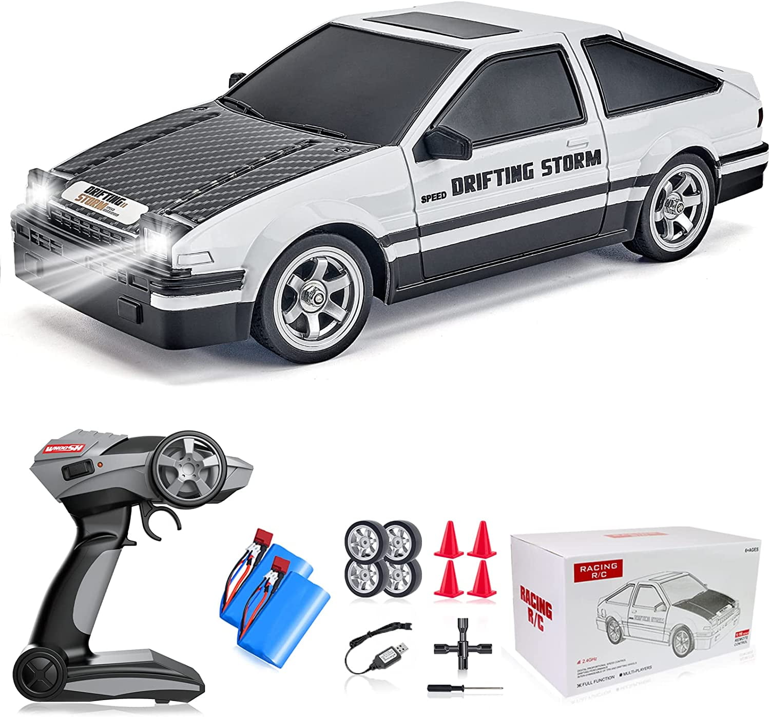 YUAN PLAN RC Drift Cars For Adults 1 16 2 4GHz 4WD RC Cars RTR Drift yuan-plan-rc-drift-cars-for-adults-1-16-2-4ghz-4wd-rc-cars-rtr-drift