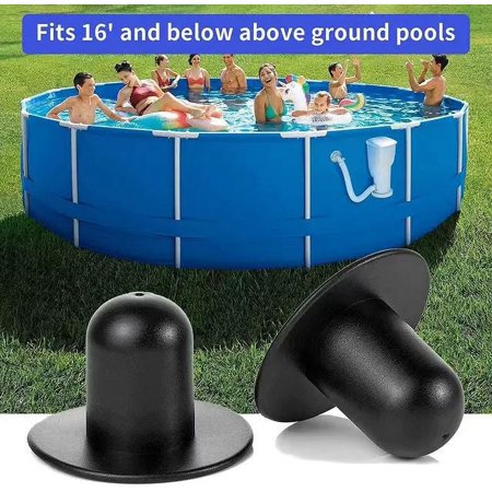 10 Pieces Swimming Pool Cap, Replacement Bottom Caps for Swimming Pool ...