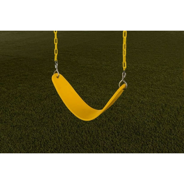 Creative Cedar Designs Ultimate Swing Seat w/Chains - Yellow - Walmart.com