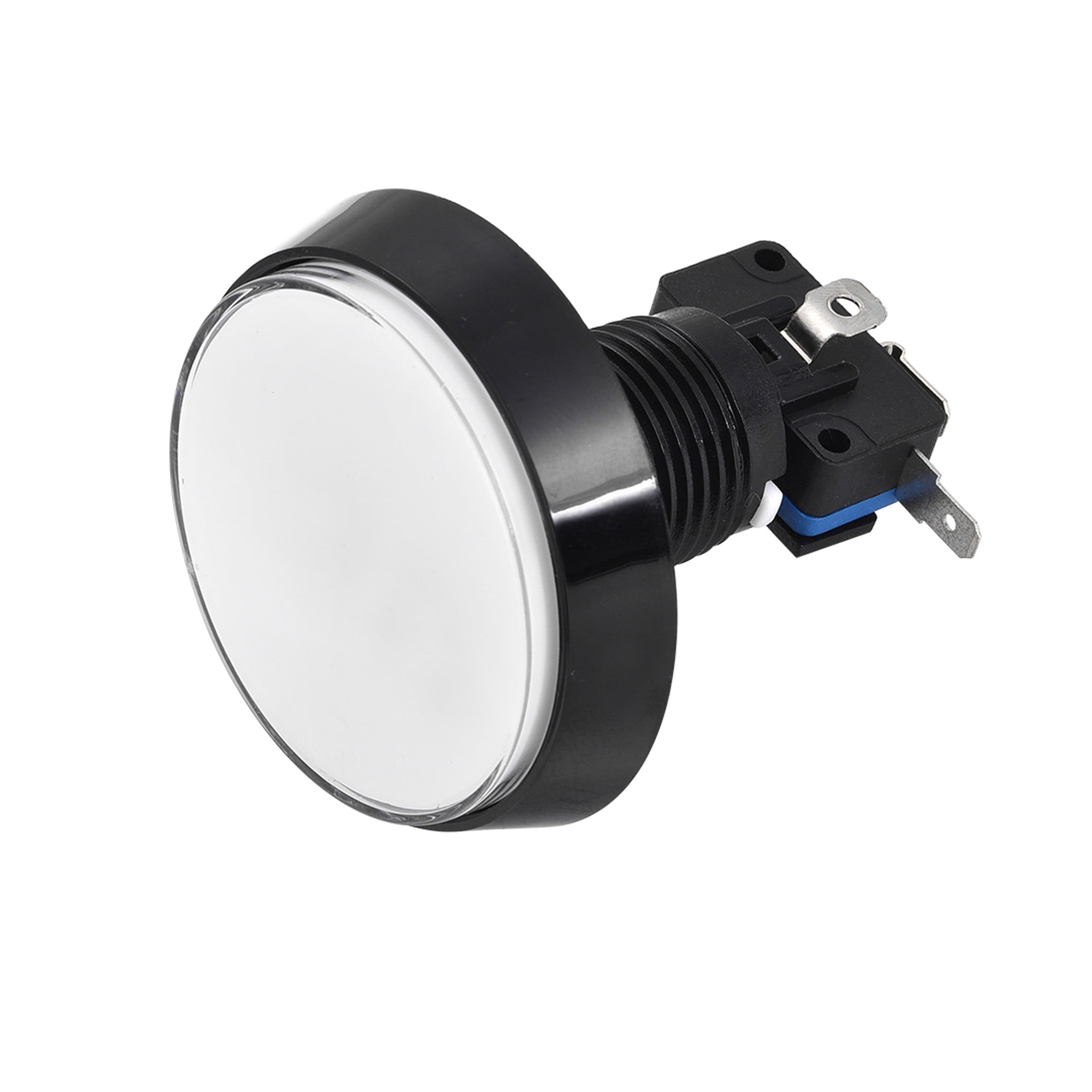 Game Push Button 60mm Round 12V LED Illuminated Push Button Switch with Micro switch for Arcade ...