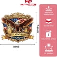USA 250th Anniversary Eagle Decals (2PCS), 1776-2026 Patriotic American ...