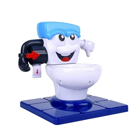 Toilet Trouble Flushdown Kids Game Water Spray Ages Trickery Toilet ...