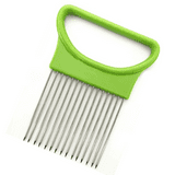 Green Onion Cutter, Stainless Steel Onion Cutter Slicer, 6 Blades (Set ...