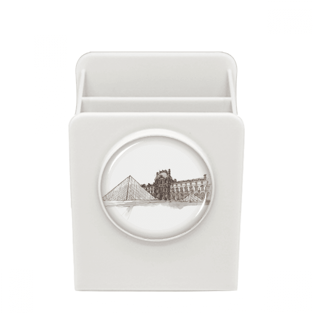 Louvre Museum in Paris France Desk Pencil Holder Cup Pen Organizer ...