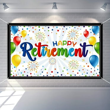 Big Dot of Happiness Happy Retirement - DIY Retirement Party Decor ...