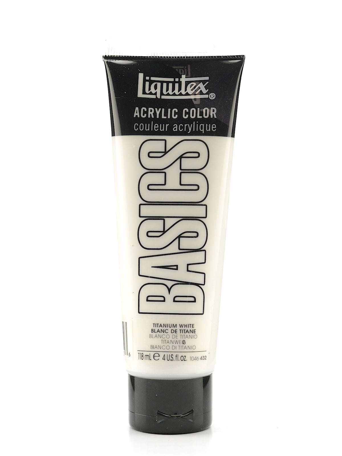 Basics Acrylics Colors titanium white, 4 oz., tube (pack of 3 ...