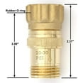 PLUMYHG-25 psi Water Pressure Reducer Regulator for Drip Irrigation ...