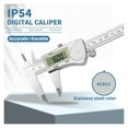 High Precision Electronic Digital Vernier Calipers Measuring Tool 150mm/6 Inch IP 54 Waterproof ...