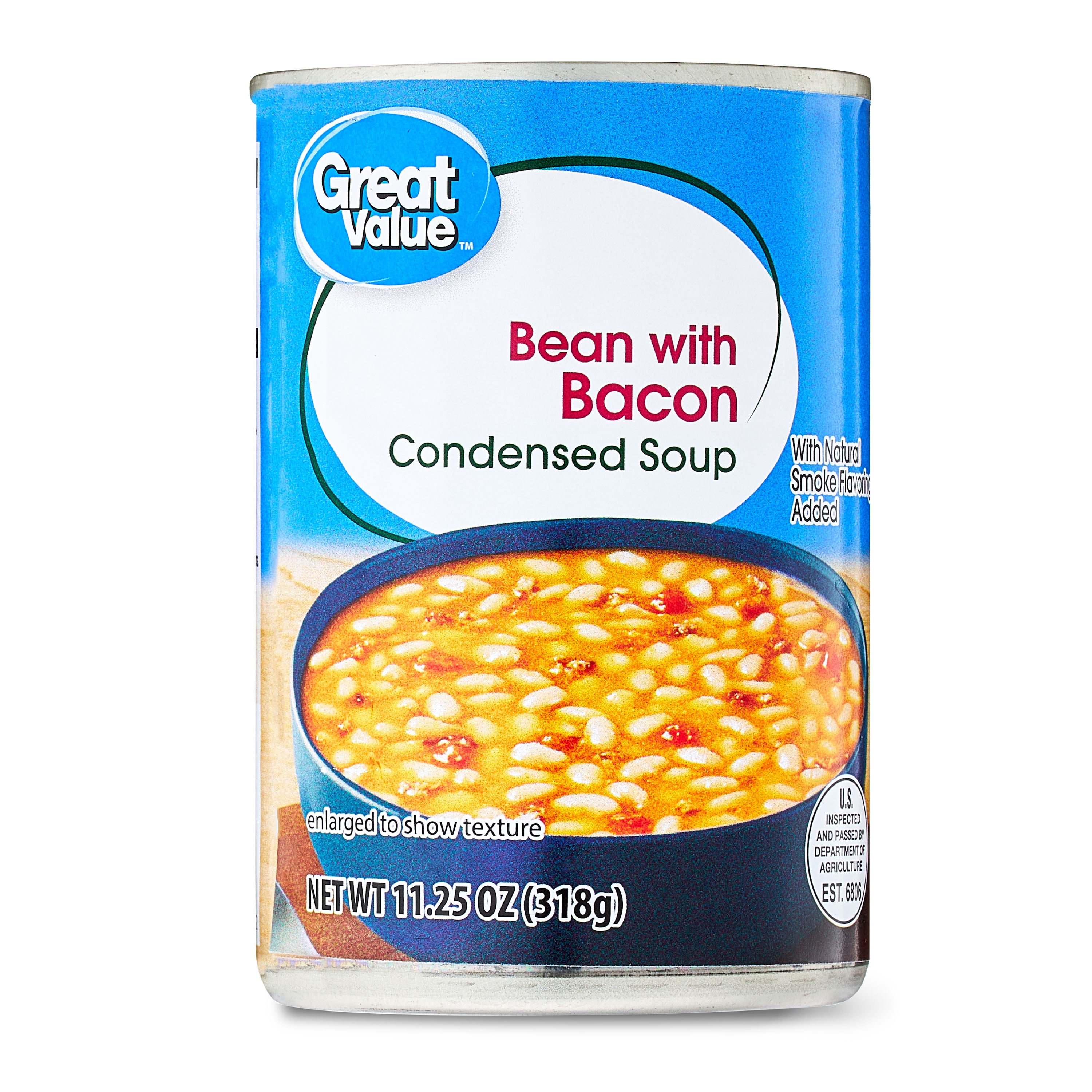 Great Value Bean With Bacon Condensed Soup, 11.25 oz - Walmart.com