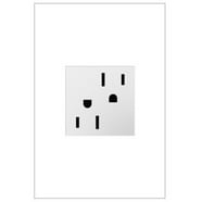 Wideskall 3 Prong Grounded 3 Outlets AC Power Wall Plug On/Off Switch ...