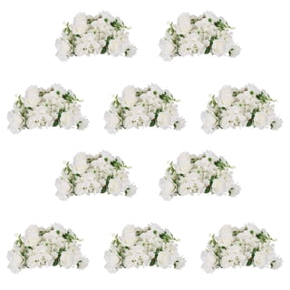 Mainstays Indoor Artificial Sweet Rose Flower Pick, White Color ...