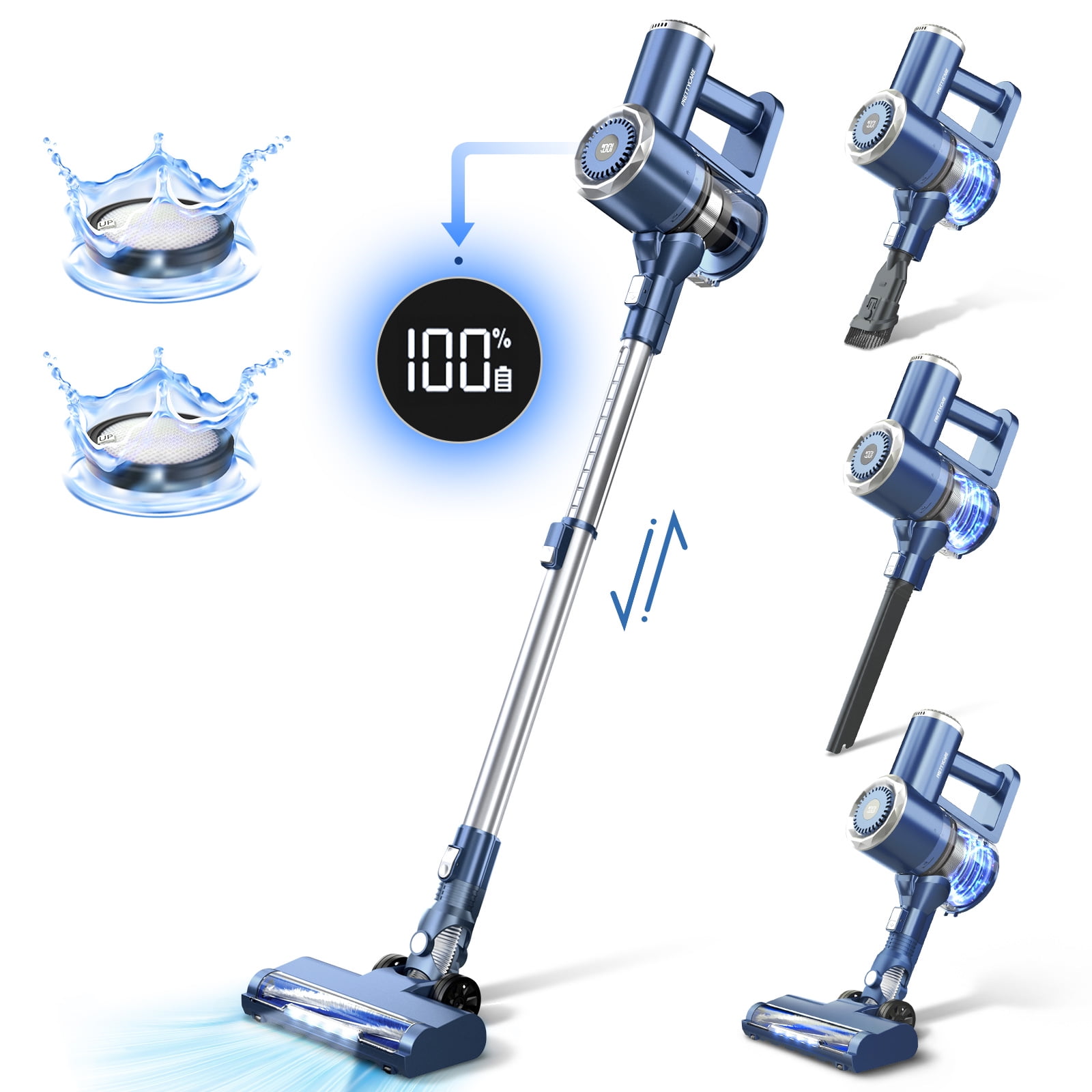 Click here for Prettycare Cordless Vacuum Cleaner  6-In-1 Lightwe... prices