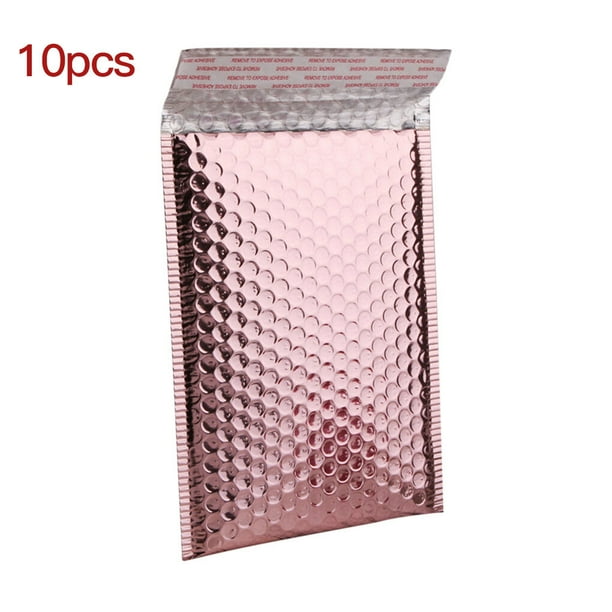 TureClos 10Pcs Aluminum Foil Bubble Mailer Peel Seal Poly Padded ...