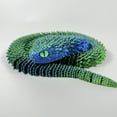 Weloille 65cm 3D Printed Snake Animals Toys, 3D Printed Flexible Snake ... Weloille 65cm 3D Printed Snake Animals Toys, 3D Printed Flexible Snake ...