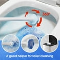 Disposable Toilet Bowl Brush with Wand Refills, Cleaning System Starter ...