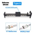 100-1000mm Stroke Electric Sliding Table CNC 3D Printer Linear Guide ...