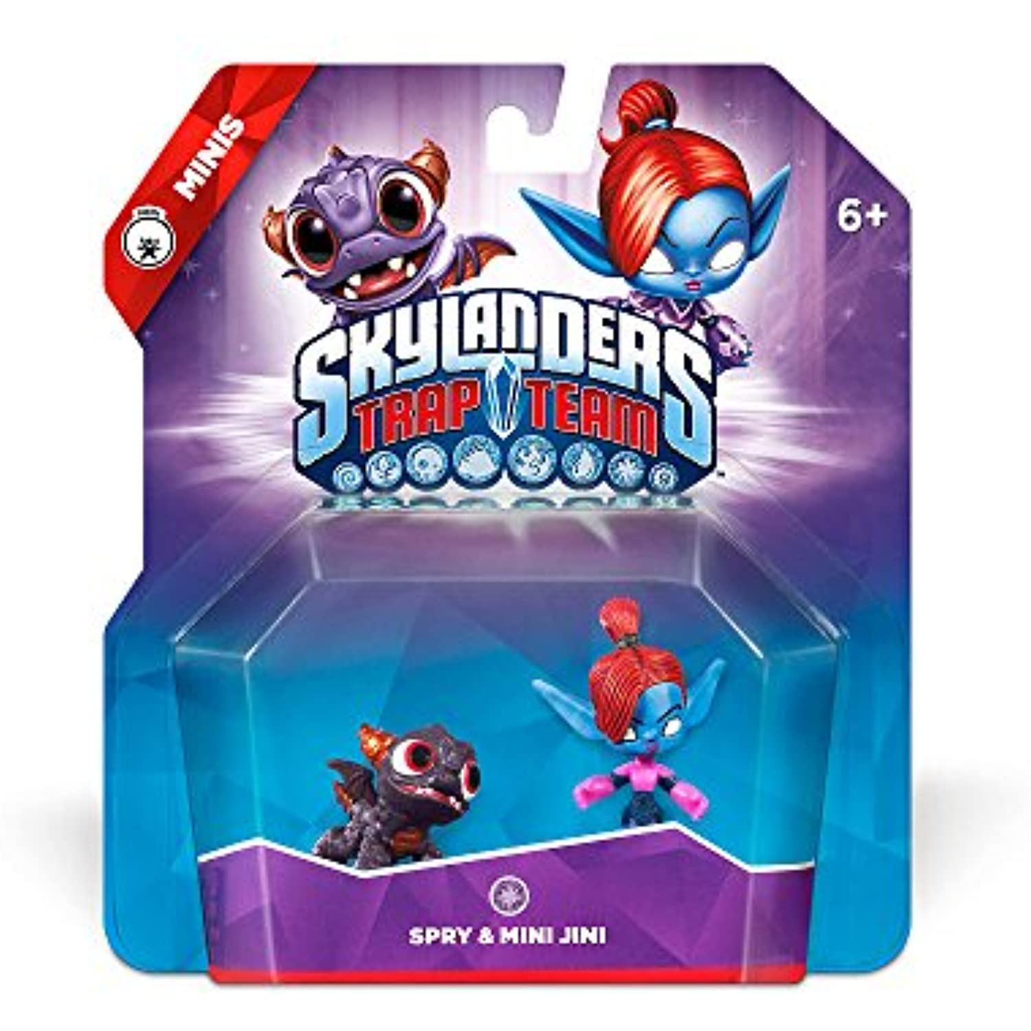 Skylanders Trap Team: Spry & Mini Jini - Mini Character 2 Pack ...