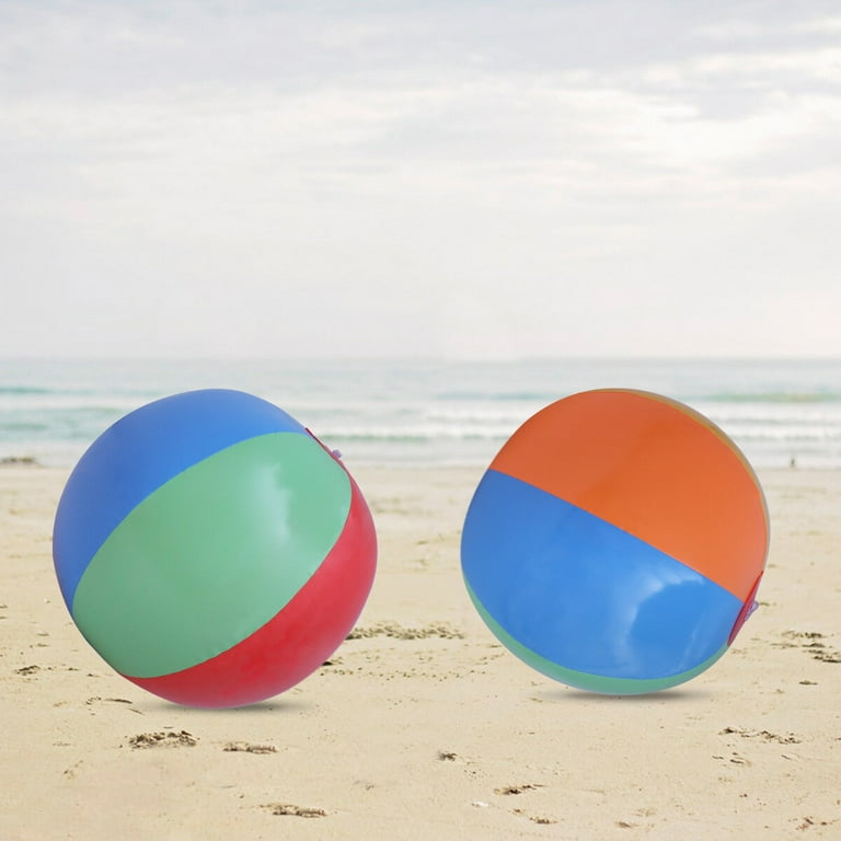 Pvc Inflatable Beach Ball Multicolored Summer Kids Shower Summer Fun