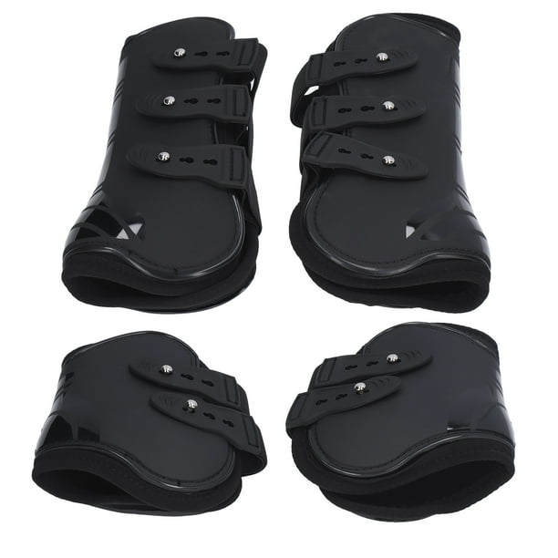 PU Shell Tendon Guard Boots,4Pcs Horse Tendon Boots Horse Care Boots PU ...
