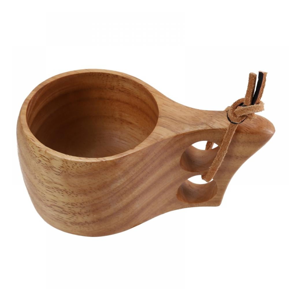 Handmade Wooden Cup Lapland Finland Kuksa Wood Tea Coffee Mug Cups ...