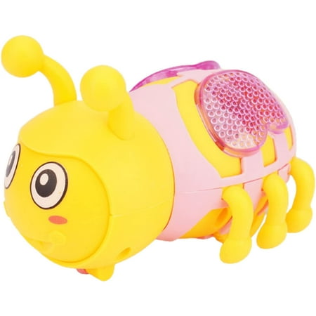 h Bee Shape Walking Clockwork Wind Up Plastic Kids Toy Early ...