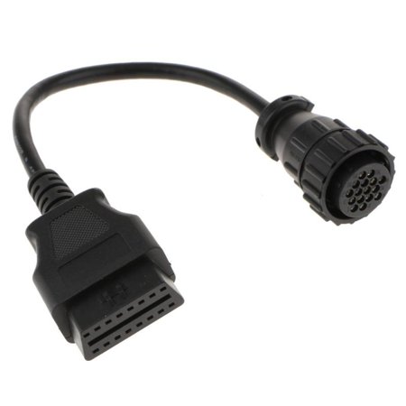 16 Pin to OBDII Cable for Delphi DS150 AUTOCOM Truck Diagnostic Tool ...