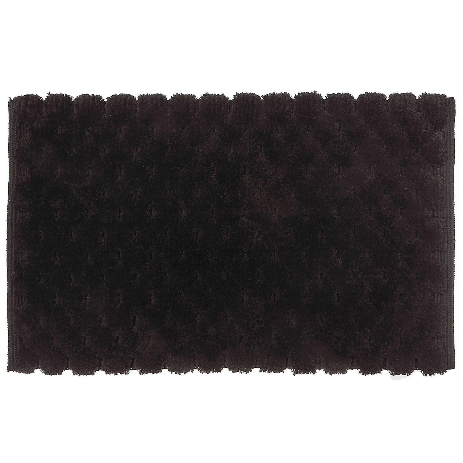 Click here for Ih Casadécor Handwoven Pompom Bath Mat (Black) (20... prices
