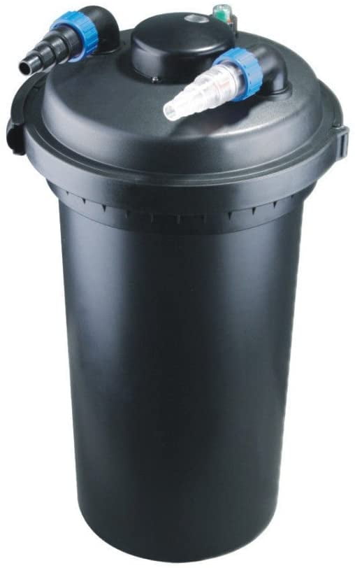 Pond H2O Pressurized Pond Filter with 18 Watt UV Clarifier for 2600 ...