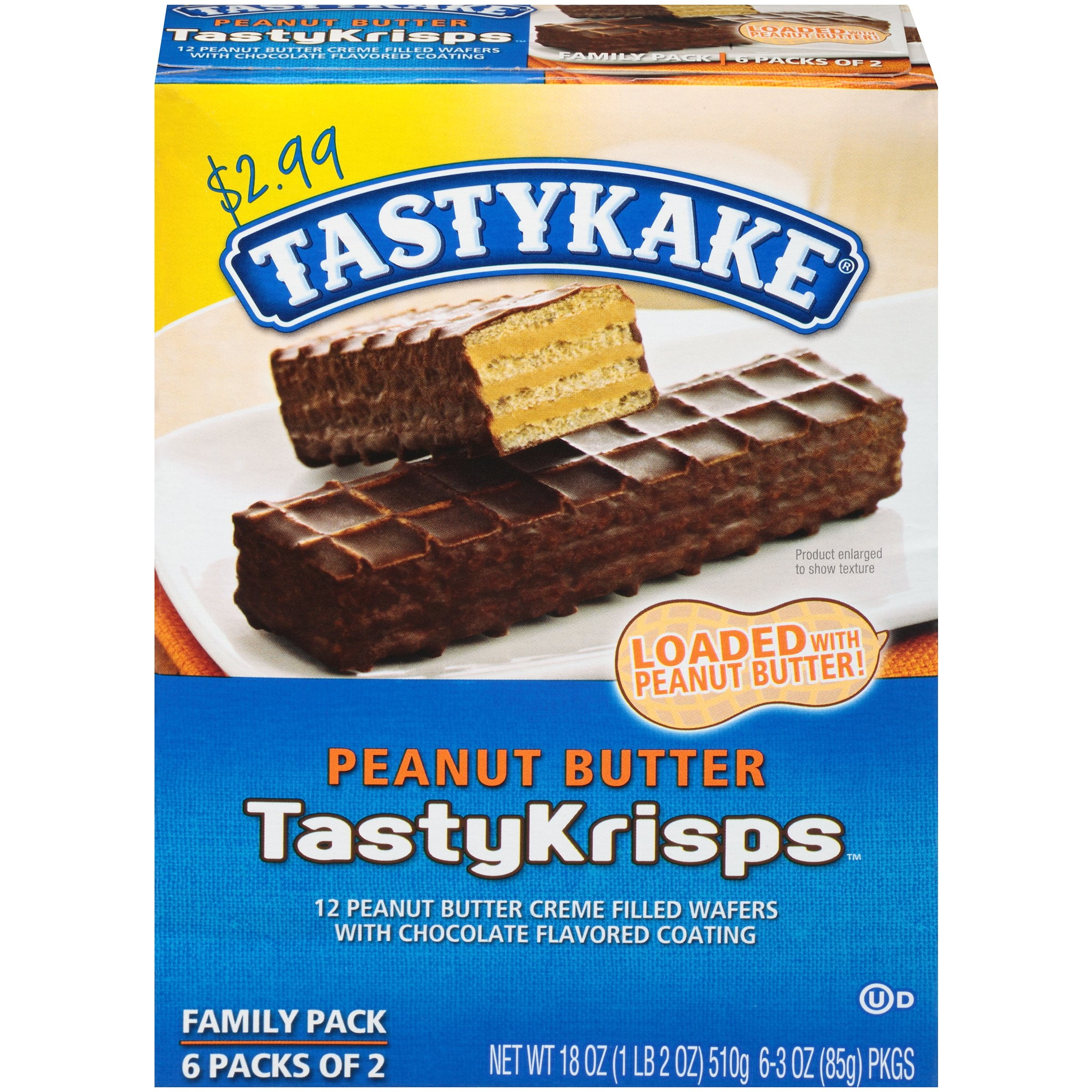 tastykake peanut butter tasty krisps