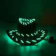 Skymirror LED Cowboy Hat with Controller Retro Western Style Luminous ...