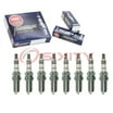 8 pc NGK 3764 Iridium IX Spark Plugs for 1765282 1UNA-18-110 22401AA500 ...