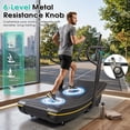 Chantmo Commercial Grade Motorless Treadmill Curved Design 6 Resistance ...