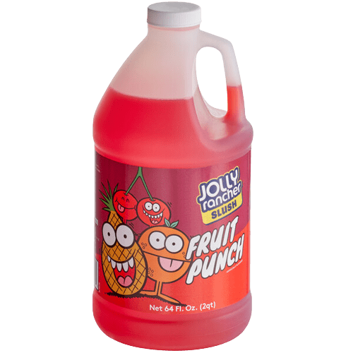 Jolly Rancher Fruit Punch Slushy Syrup 5:1 Concentrate-64 oz - Walmart.com