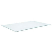 60x36" 6mm Rectangular Glass Top Clear - Walmart.com