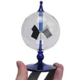 Blue Solar Power Radiometer Sunlight Energy Windmill Desk Decoration ...