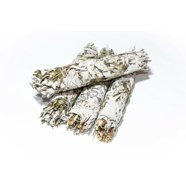 3 Pack Mixed White Sage and Blue Sage Smudge Sticks | Grown in California Smudge Bundles with ...