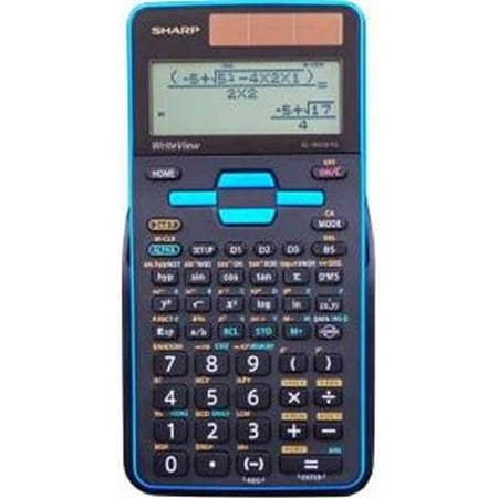 Sharp Electronics Corp ELW535TGBBL Scientific Calculator - Black and ...