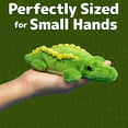 Prextex Plush Crocodile Playset with 3 Stuffed Baby Crocodiles - Kids ...