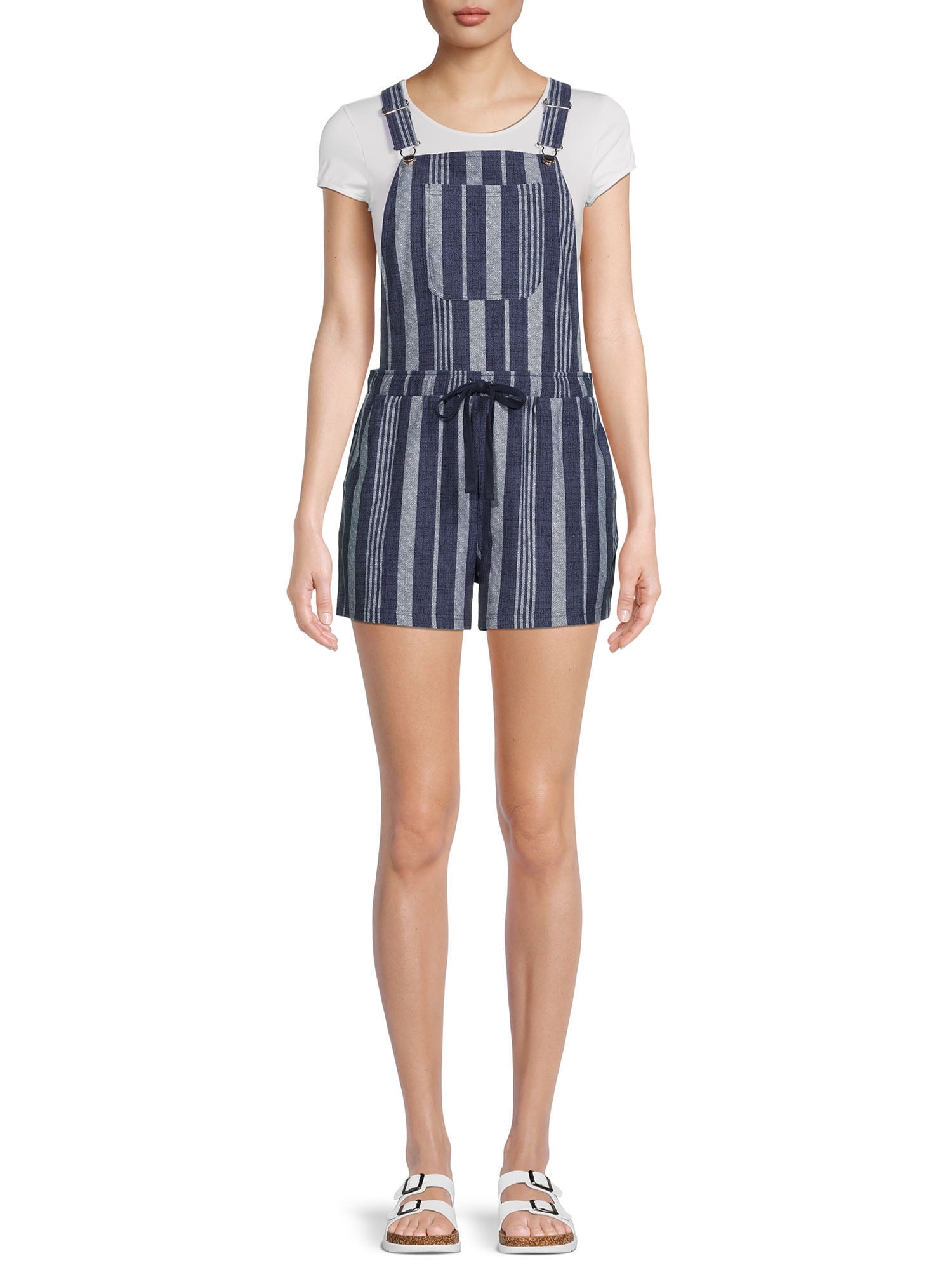 No Boundaries Juniors’ Shortalls - Walmart.com