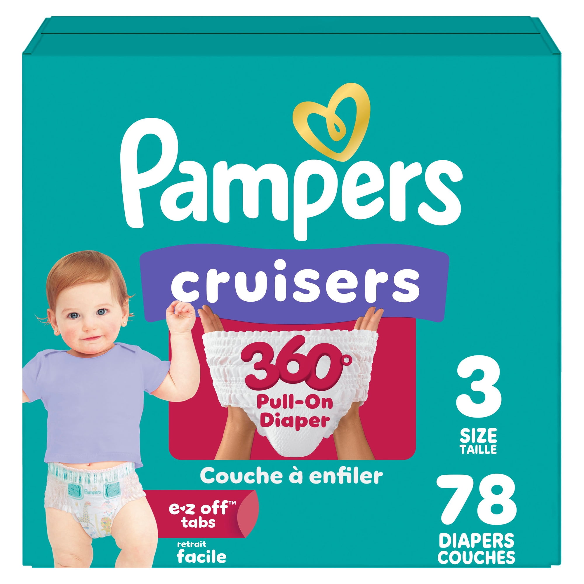 Click here for Pampers Diapers - Cruisers 360° - Size 3  Up To 10... prices