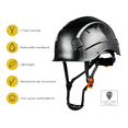 CF06 Construction Safety Helmet ABS Hard Hat Adjustable Ventilation ...