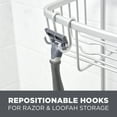 Better Homes & Gardens Aluminum Shower Caddy with 3 Shelves - Walmart.com