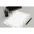 Colorful Dots Stationery - 8.5 x 11 - 60 Letterhead Sheets - B6548 - Walmart.com
