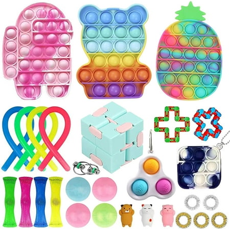 30Pcs Sensory Fidget Toy Set, Cheap Fidget Pack Toys Sensory Relieves ...