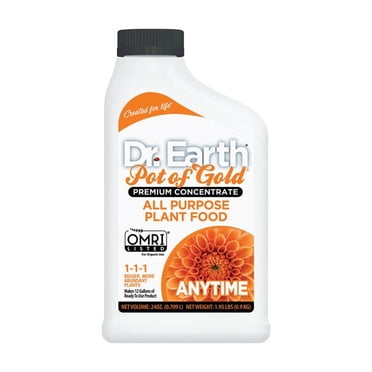 Dr. Earth Pump & Grow Liquid-Concentrate Organic Plant Food Fertilizer ...