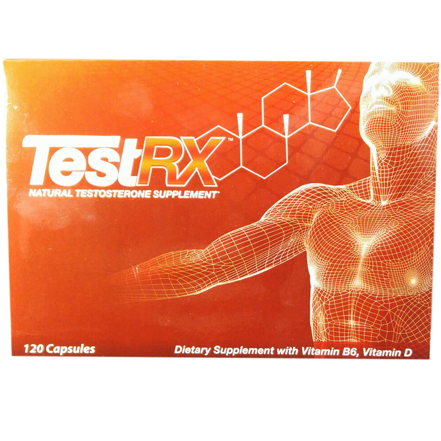 1 box TestRx (120 capsules) - Walmart.com